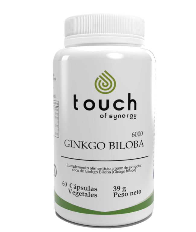 Ginkgo Biloba 6000mg - 60 cápsulas vegetales - Nutt Power
