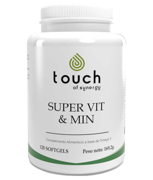 super vit and mit 120 capsulas vegetales vitaminas y minerales